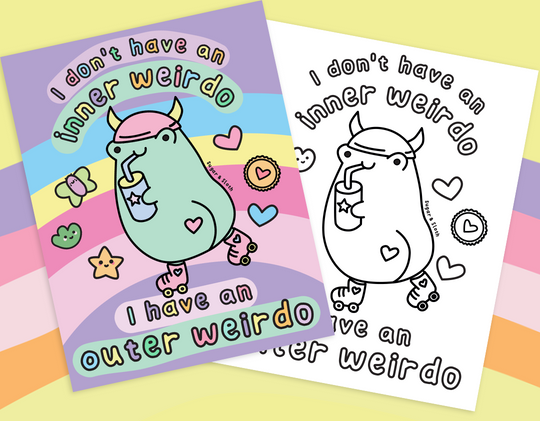 Free Colouring Sheet – Sugar and Sloth